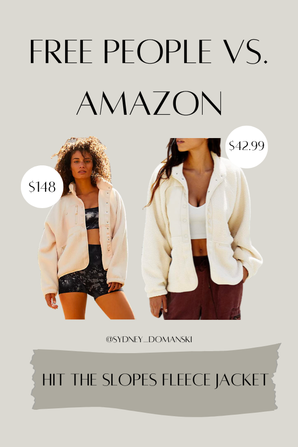 Free People Fleece Dupe